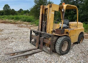 SOLD - Hyster FL-7 Lot No. NI9004 Construction with 2,192 Hrs | Tractor ...