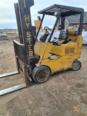 SOLD - Hyster Forklift Construction with 8,800 Hrs | Tractor Zoom
