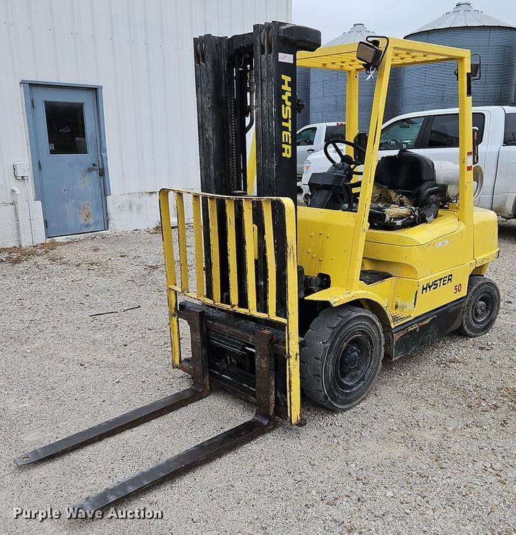 SOLD - Hyster H50XM Construction Forklifts | Tractor Zoom