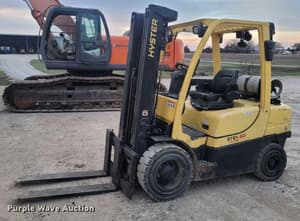 SOLD - Hyster H60FT Lot No. EB9812 Construction with 6,638 Hrs ...
