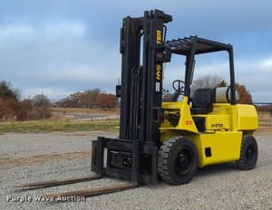 SOLD - Hyster H80XL Lot No. LY9493 Construction with 5,088 Hrs ...