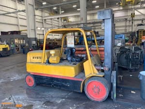 SOLD - Hyster S180 Diesel Rigger Forklift Construction with --- Hrs ...