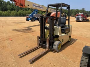 SOLD - HYSTER S50XL Forklift - Mast Construction with 6,971 Hrs ...