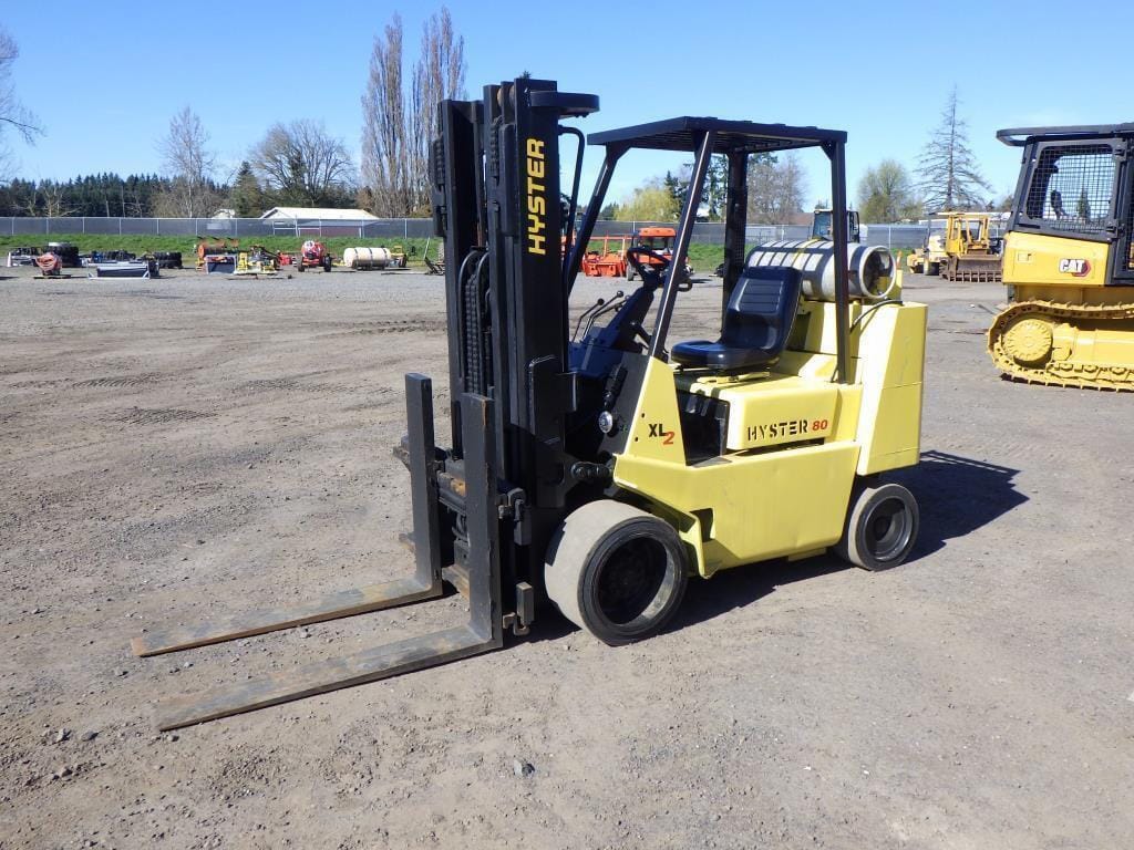 SOLD - Hyster S80XL Construction with 1,881 Hrs | Tractor Zoom