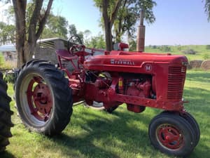 SOLD - IH McCormick Farmall M - narrow front Tractors with 38 HP ...