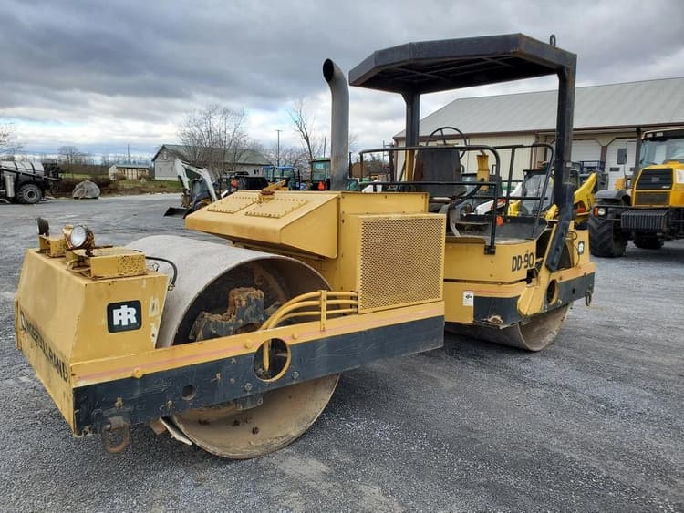 SOLD - Ingersoll Rand DD90 Construction Drum Rollers | Tractor Zoom
