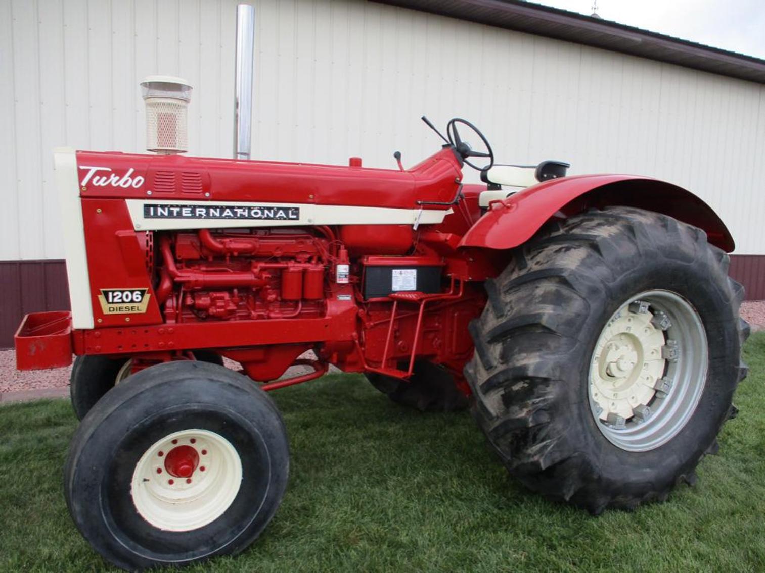 SOLD - 1966 International Harvester 1206 Tractors 100 to 174 HP ...