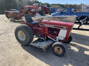 SOLD - International 184 gas tractor w/belly mower Tractors with 18 HP ...