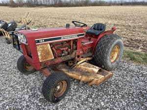 SOLD - International 184 with Belly Mower Tractors with 18 HP | Tractor ...