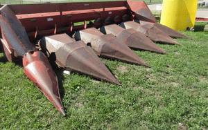 SOLD - International 854 Harvesting with 6 Rows | Tractor Zoom