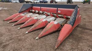 SOLD - International Harvester Corn Header Harvesting with 6 Rows ...