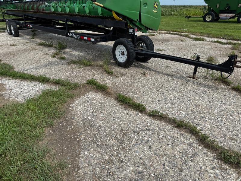 SOLD - 2012 JA-MAR TTA536HB Lot No. 52A Ag Trailers with 36 Ft ...