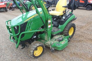 SOLD - JD 1025R ROPS 4WD W/ LDR BUCKET W/ BELLY MOWER Tractors with 118 ...