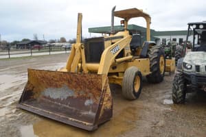 SOLD - John Deere 210LE Lot No. 4375 Construction with 4,155 Hrs ...