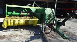 SOLD - JD 327 SQUARE BALER W/ JD #40 HYD. KICKER Hay and Forage with ...