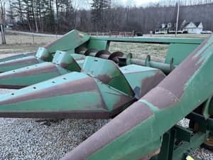 SOLD - JD 444 Corn Head (WF5166) Harvesting with 4 Rows | Tractor Zoom