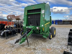 SOLD - JD 459 ROUND BALER W/MONITOR/#1207 Hay and Forage with 7,468 ...