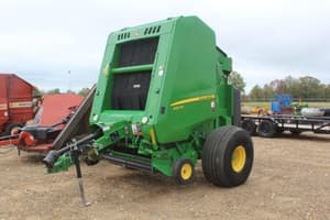 SOLD - JD 460M NET WRAP ROUND BALER W/ SHAFT AND MONITOR Hay and Forage ...