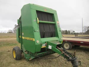SOLD - JD 466 BALER, NET WRAP & TWINE, 540 PTO, MONITOR, 16,559 BALES ...