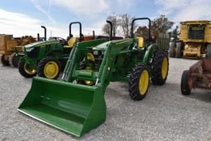 SOLD - JD 5045E tractor w/520M loader & bucket, 2022 Tractors with 3 ...