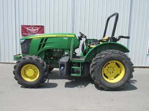 SOLD - JD 5090EL Tractor, 4x4, ROPS, LHR Tractors with 2,448 Hrs ...