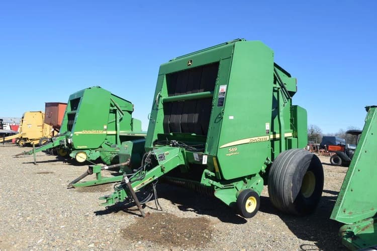 John Deere 569 MegaWide Plus Hay and Forage Balers - Round for Sale ...