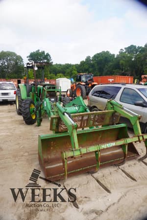 SOLD - JD 6215 W/LOADER GRAPPLE Tractors with 94 HP | Tractor Zoom