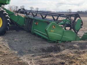 SOLD - John Deere 630F Lot No. 84 Harvesting with 30 ft | Tractor Zoom