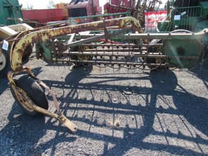SOLD - JD 640 Rake w/Dolly Wheel Hay and Forage | Tractor Zoom
