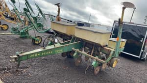 SOLD - JD 7000 CONSERVATION 4 ROW NO-TILL CORN PLANTER Planting with 4 ...