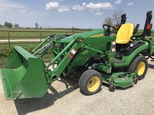 SOLD - John Deere 1025R w/ H120 Loader Tractors with 33 Hrs | Tractor Zoom