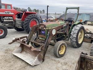SOLD - John Deere 1050 with Bush Hydraulic Loader. Serial ...
