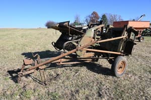 SOLD - John Deere 116 wire tie baler Hay and Forage with --- Bales ...