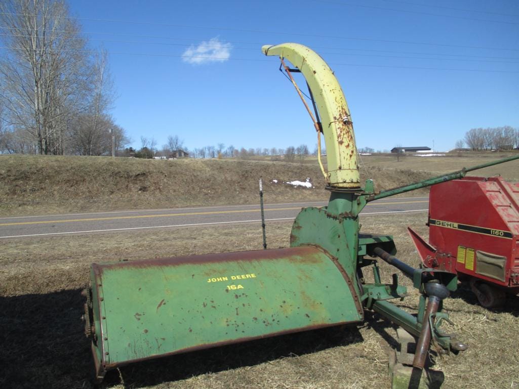 SOLD - John Deere 16A Flail Chopper - Chippewa Falls WI Hay and Forage ...