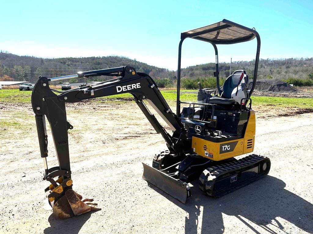 SOLD - John Deere 17G Mini Excavator Construction with 24 Hrs | Tractor ...