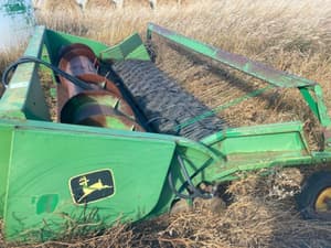 SOLD - John Deere 212 Pickup Header Harvesting with 12 ft | Tractor Zoom