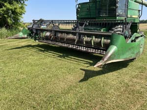 SOLD - John Deere 220 Grain Head Harvesting | Tractor Zoom