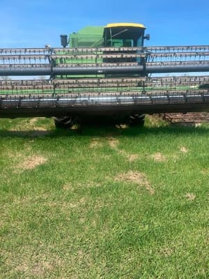 SOLD - John Deere 224 Header Harvesting with 20 ft | Tractor Zoom