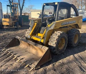SOLD - John Deere 270 skid steer loader Construction with 4,830 Hrs ...