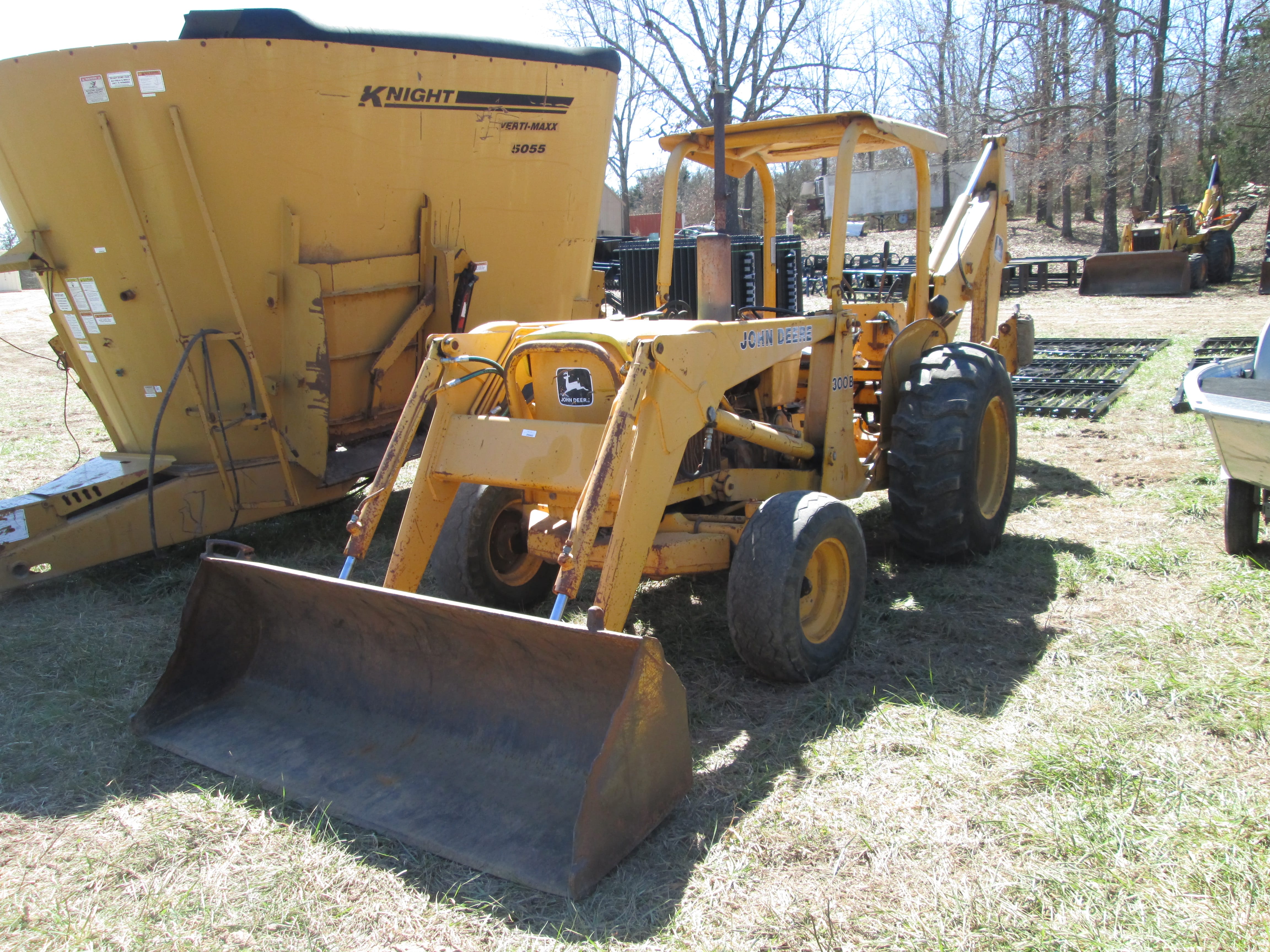 SOLD - John Deere 300-B Construction with 2,756 Hrs | Tractor Zoom