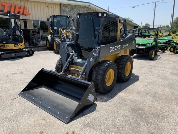 John Deere 324G Construction Skid Steers for Sale | Tractor Zoom