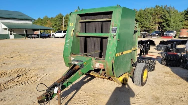 SOLD - John Deere 330 Hay and Forage Balers - Round | Tractor Zoom