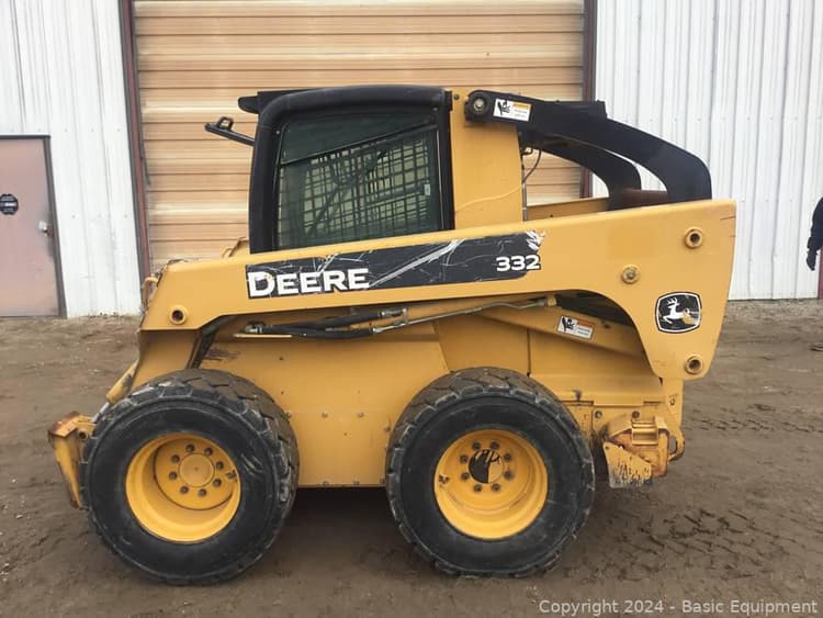 John Deere 332 Construction Skid Steers for Sale | Tractor Zoom