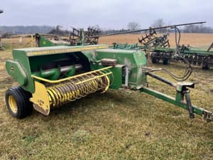 SOLD - John Deere 336 square baler with kicker, S/N - 481240 Hay and ...