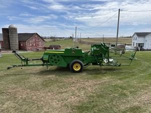 John Deere 348 Square Baler with Bale Ejector Stock No. 40018 Hay and ...