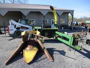 SOLD - JOHN DEERE 3940 CHOPPER W 2 ROW HEAD Harvesting | Tractor Zoom