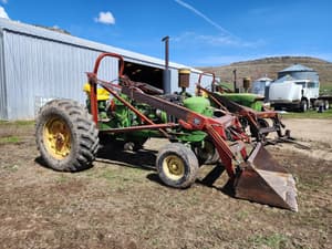 SOLD - John Deere 4020 tractor, 2x4, w/ Farmhand loader Tractors with ...