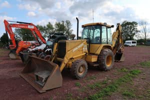 SOLD - John Deere 410B TLB Construction with 7,556 Hrs | Tractor Zoom