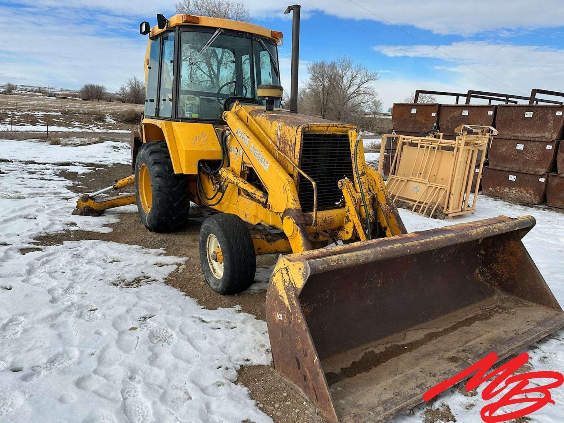 John Deere 410B Construction Backhoe Loaders for Sale | Tractor Zoom