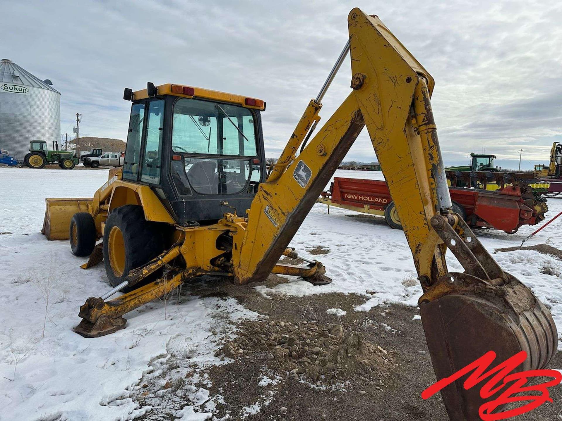 John Deere 410B Construction Backhoe Loaders for Sale | Tractor Zoom
